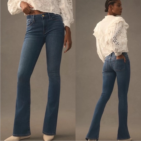 Frame Denim | Jeans | Frame Le Mini Boot Jeans In Larkspur Size 29 ...